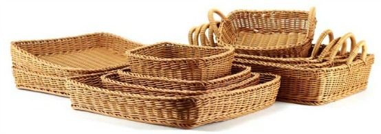 Plastic Wicker Baskets - Durability and Beauty | Almac Imports
